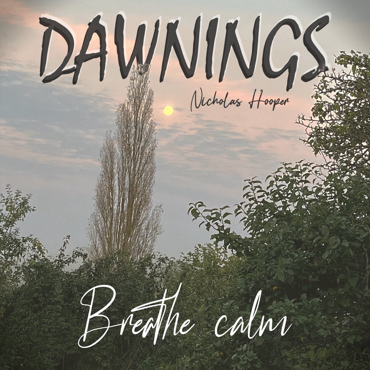Breathe calm - Word and Note